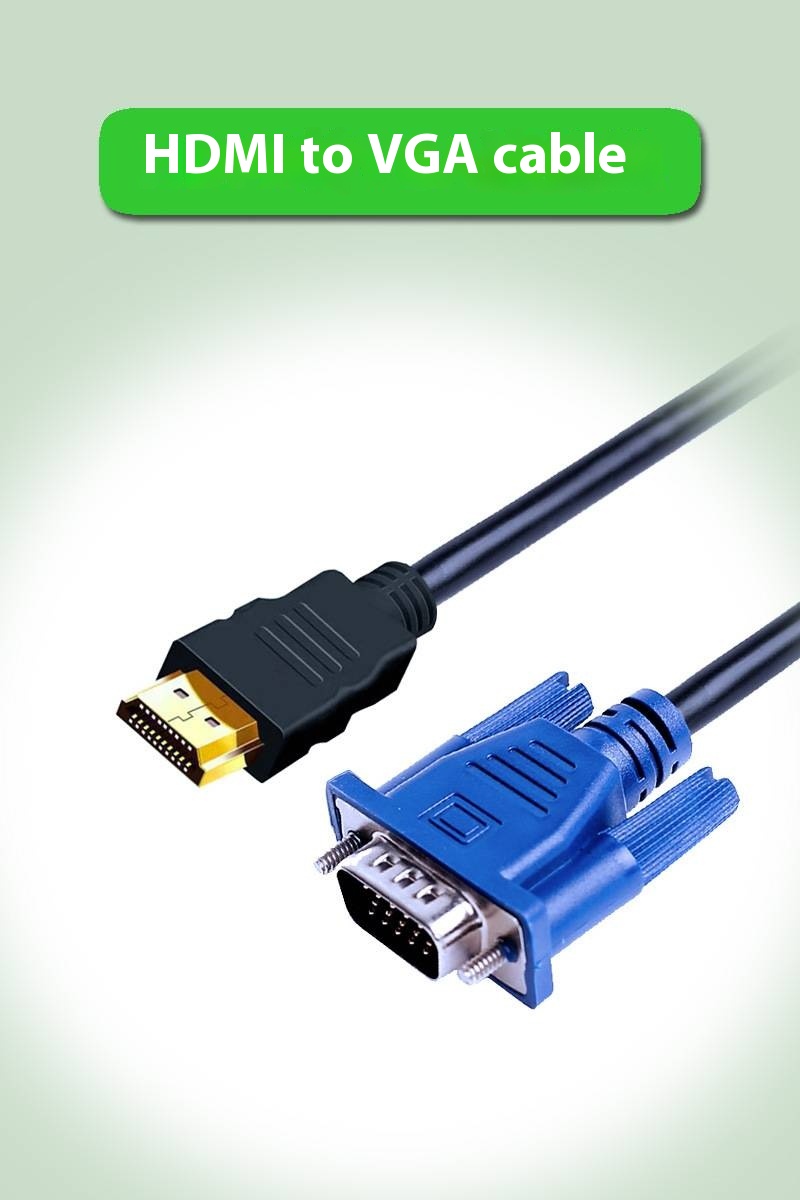 [Shopee Choice] Cáp chuyển đổi HDMI sang VGA 1080P HDMI sang VGA Âm ...
