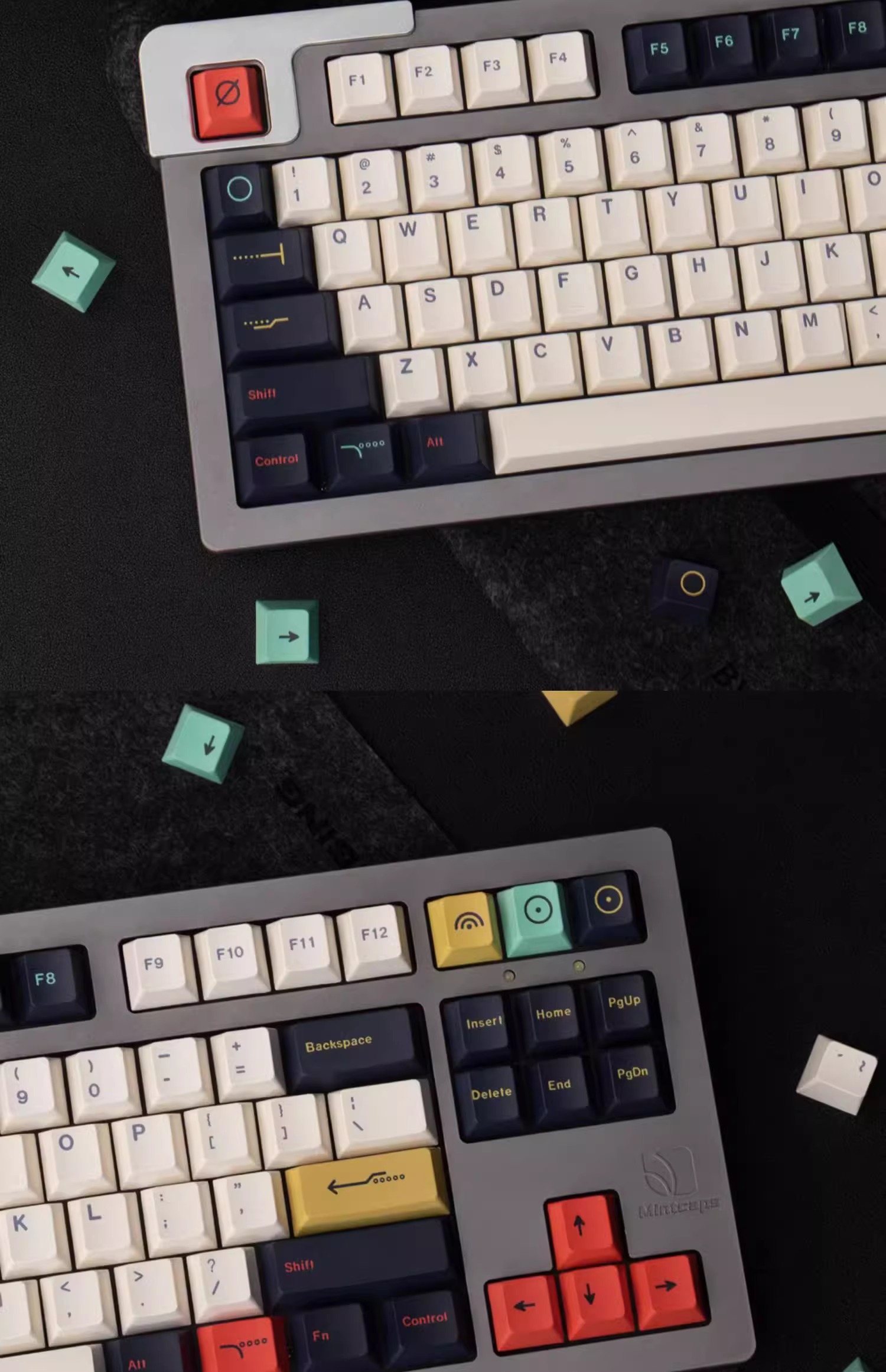 Gmk Metropolis PBT Keycap 129 Phím Cherry Profile DYE-SUB Keycaps Cá ...