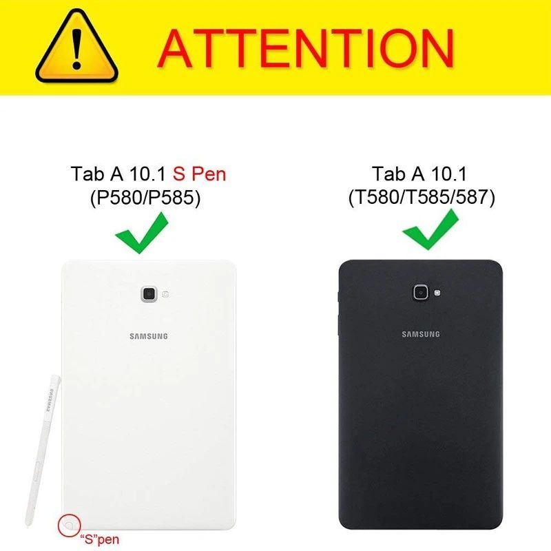 Dành Cho Samsung Galaxy Tab A (2016) Với S Pen Case SM-P580 P585Y P588C ...