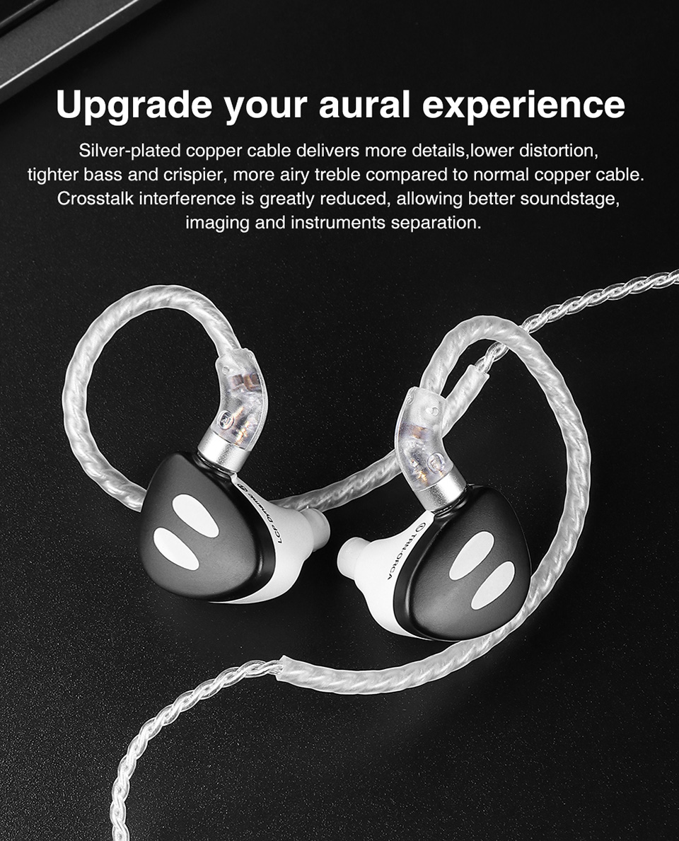 Trn A7 Cáp Tai Nghe Nâng Cấp Chính Hãng HIFI 2Pin Sử Dụng Cho TRN MT1 ...