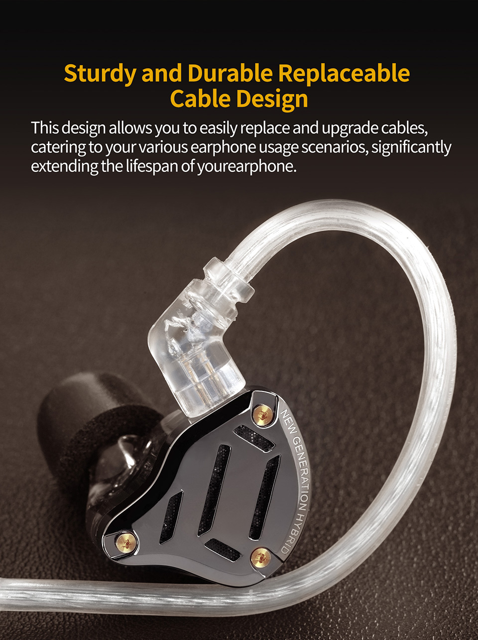 Kz ZS10 Pro 2 Trình điều khiển năng động hiệu suất cao Tai nghe kim ...