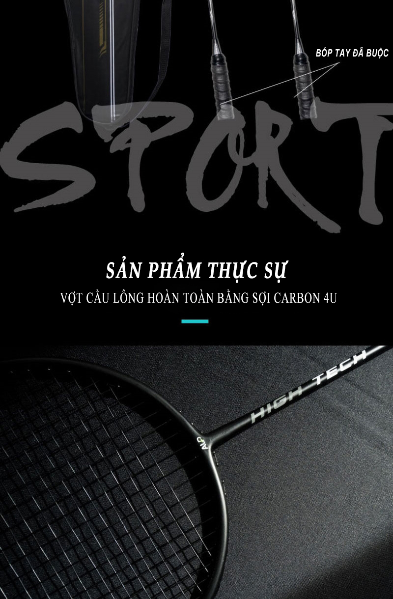 ALPSPORT RR 4U 10kg 22LBS G5 Raket Bulu Tangkis Hitam Desain Asli ...