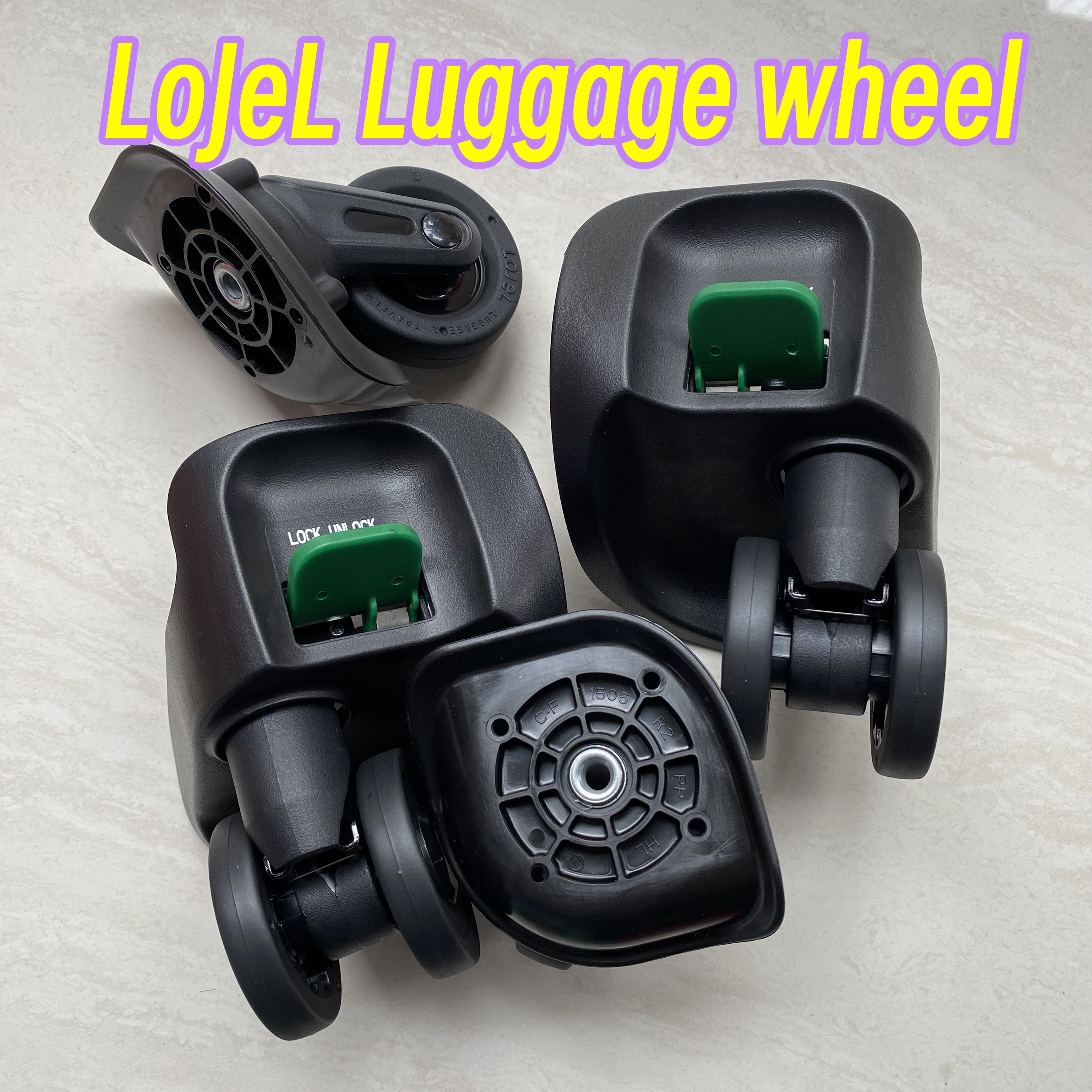 Crown CROW Xe Đẩy Ốp Lưng Roger LOJEL Vali 1506 Bánh Xe Đa Năng 1610 ...