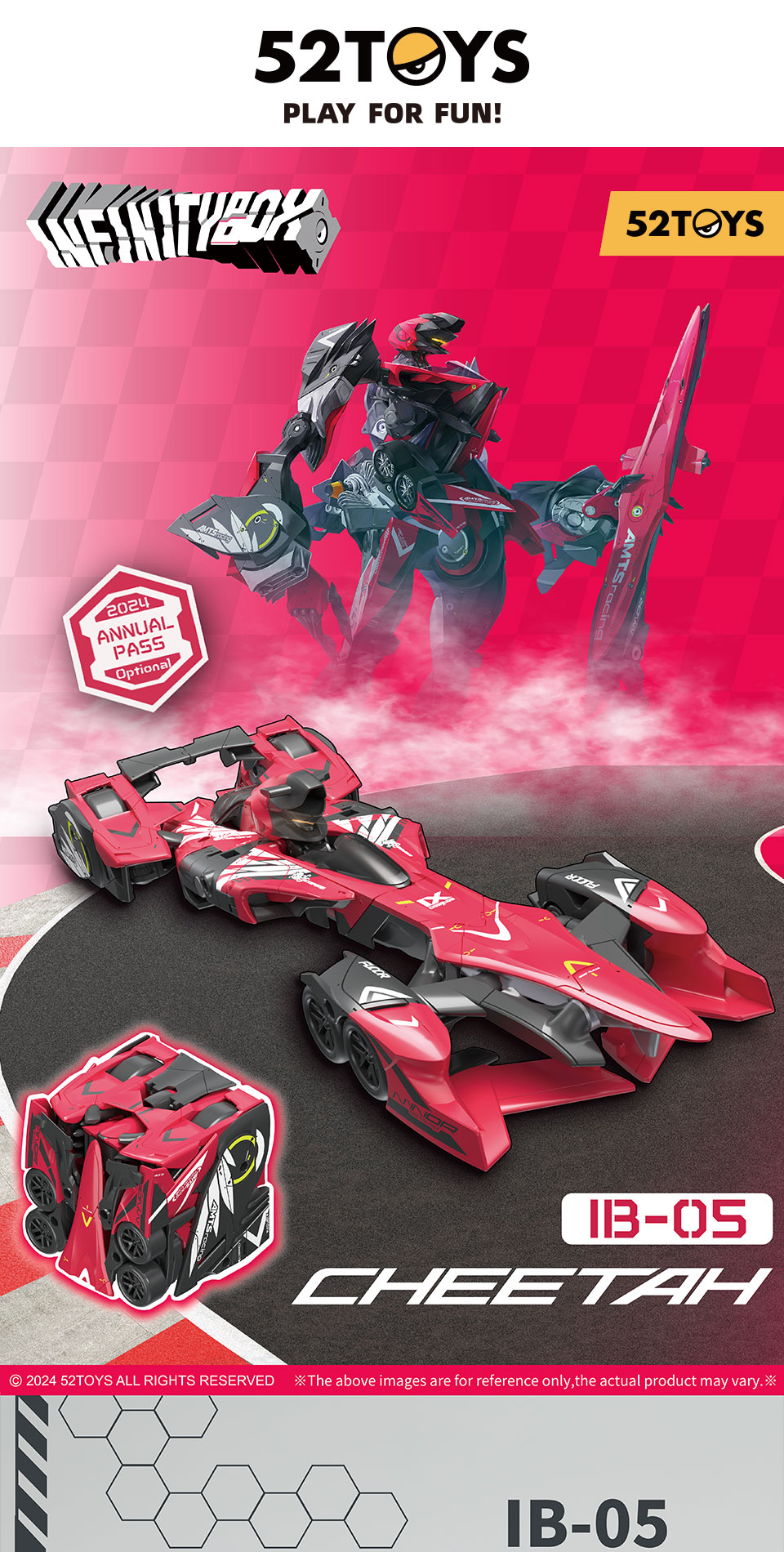 52TOYS đồ chơi lắp ráp mô hình transformers figure Infinitybox IB-05 ...