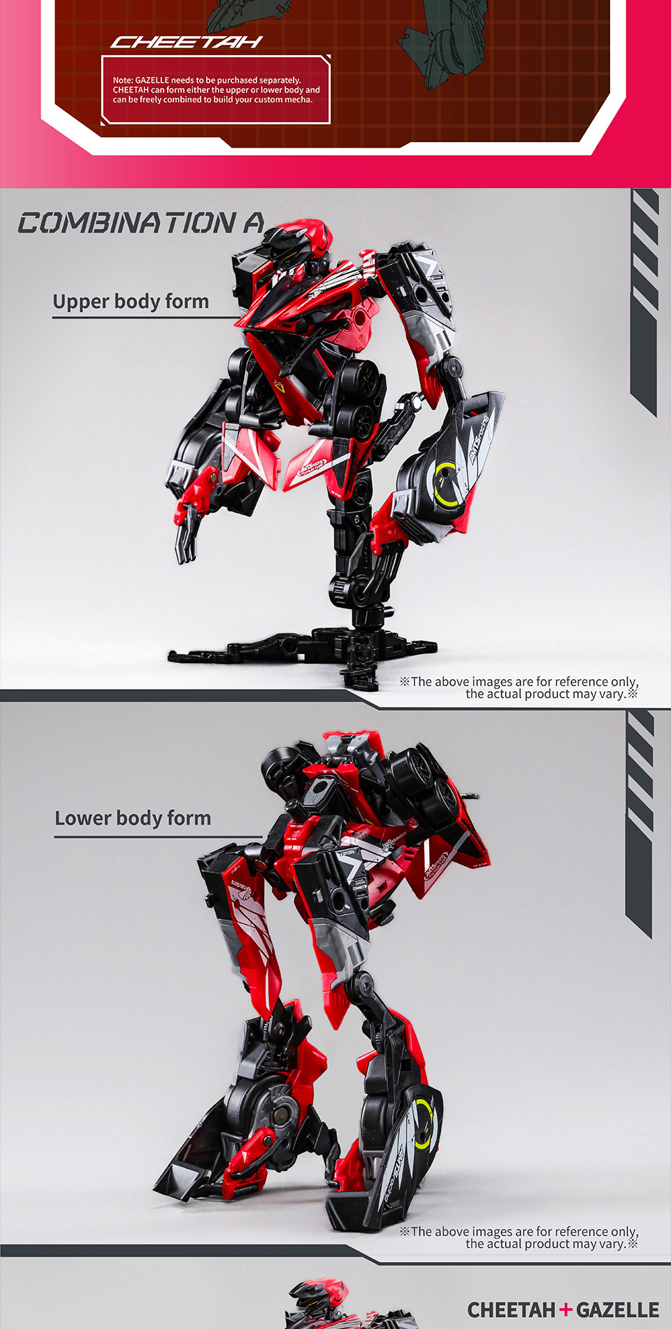 52TOYS đồ chơi lắp ráp mô hình transformers figure Infinitybox IB-05 Cheetah | Shopee Việt Nam