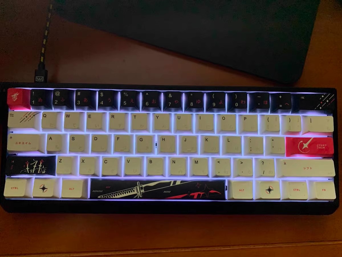 Yuki Aim Keycap Với gốc nhân vật Nhật Bản PBT Keycap Replica Spot | Shopee Việt Nam