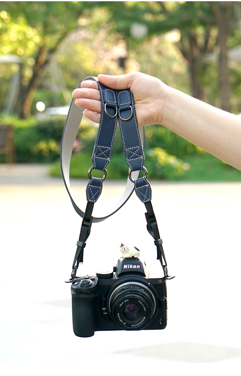 Dây Đeo Vai Da pu Cho Máy Ảnh canon r50 r6 r7 fuji xt5 xs10 nikon zfc ...