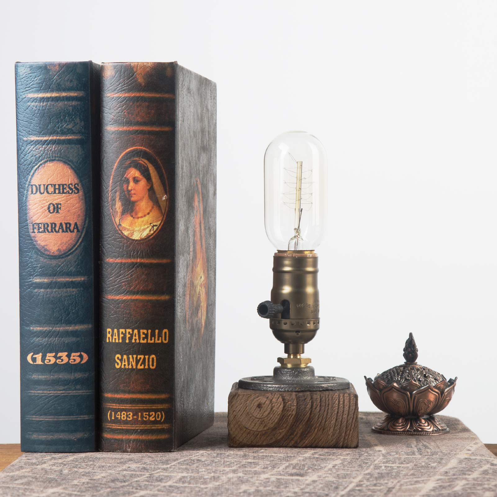Đèn Decor Đèn Bàn Công Nghiệp Steampunk, Đèn Bàn Trang Trí Vintage Ống ...