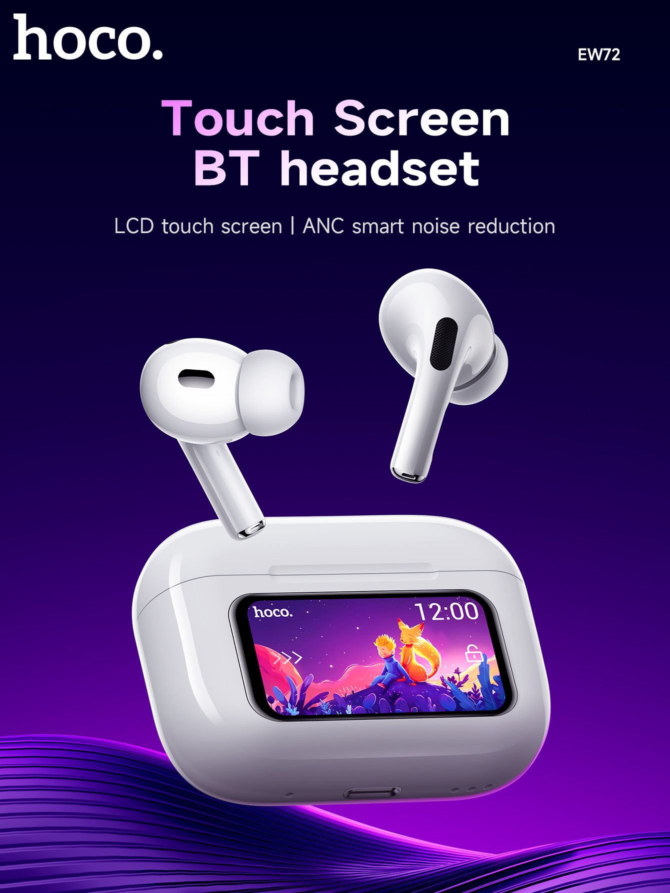 Hoco Original EW72 TWS Tai nghe Bluetooth không dây đích thực ANC Khử ...