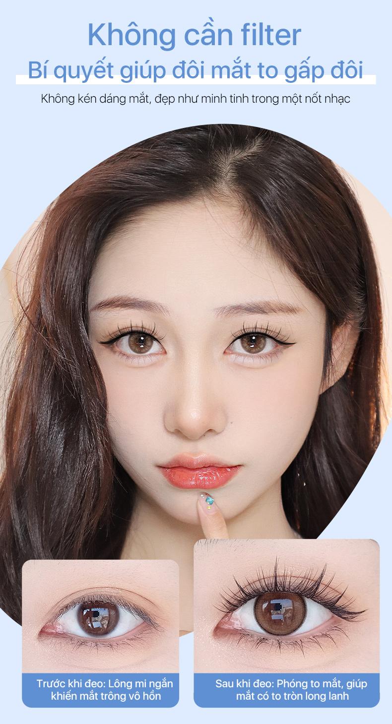 Mlen Diary C vểnh 9-12mm tự nhiên phong cách lông mi, tái sử dụng lông ...