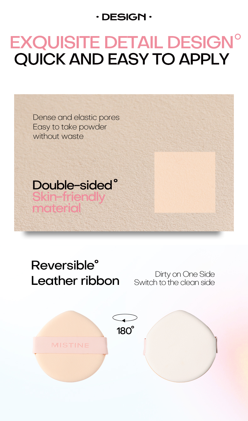 Mistine Poreless BB CC Cushion Kem che khuyết điểm kiểm soát dầu chống thấm nước lâu trôi + Phấn ...