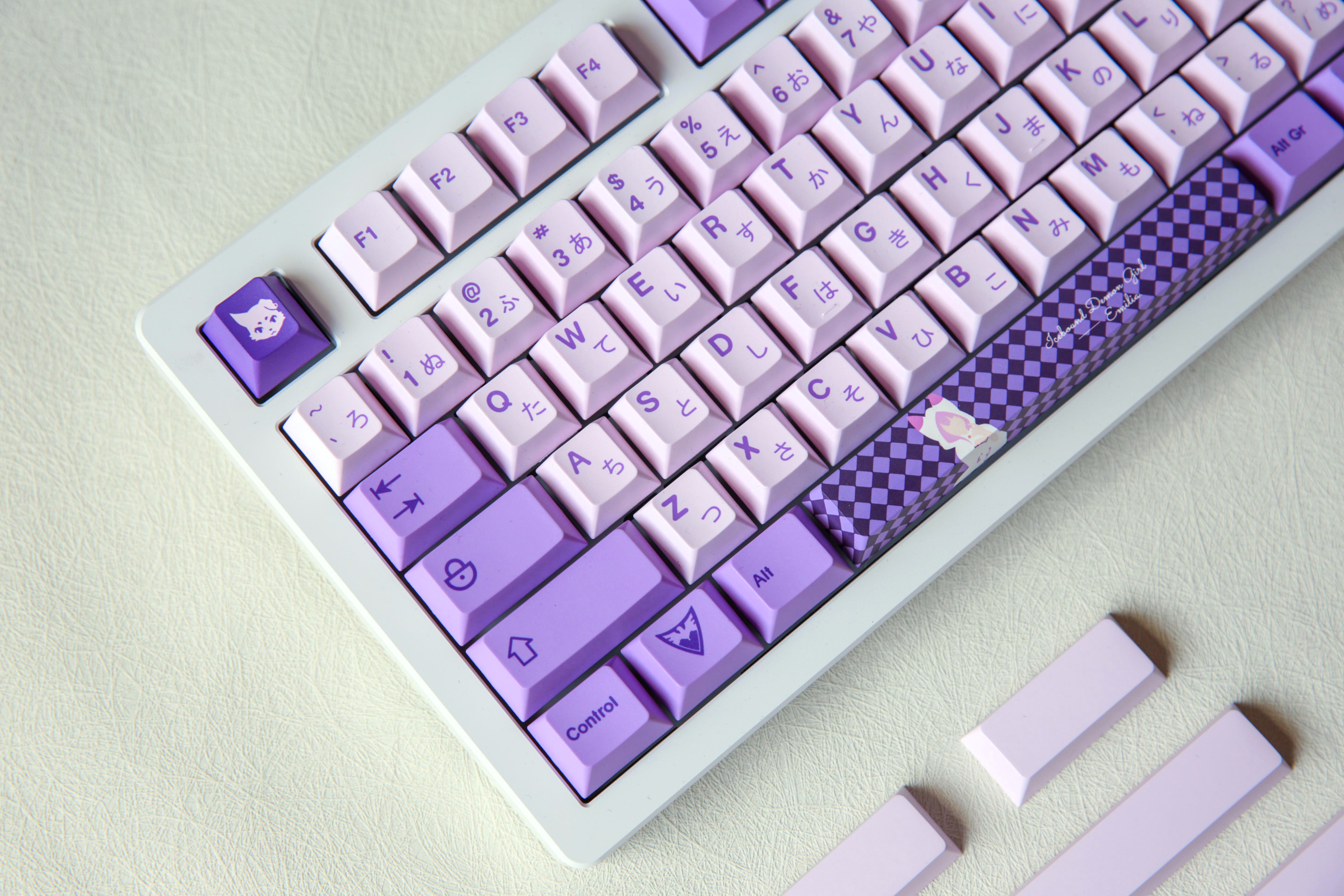 Gmk Frost Witch Keycaps PBT Dye-sub Cherry Profile Keycap Custom ...
