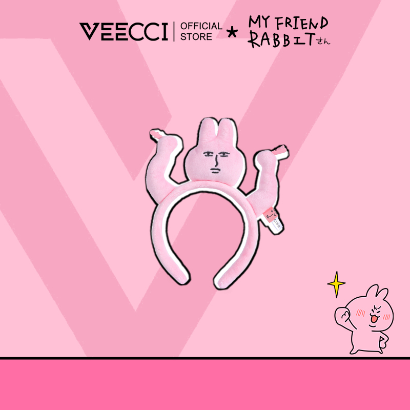 VEECCI*MY FRIEND RABBIT Băng Đô, Gương, Miếng Dán Hình Chú Thỏ, Nam ...