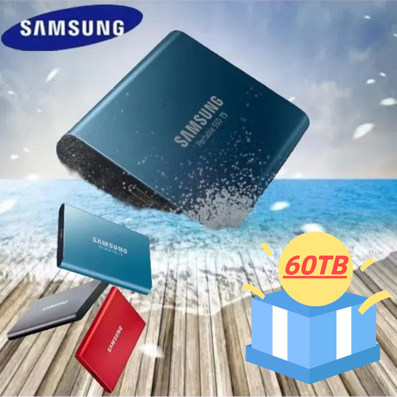 🚚Ổ cứng gắn ngoài SSD Samsung (1TB/2TB/4TB/8TB/16TB/30TB/60TB/128TB) USB tốc độ cao 3.1Type-C ...
