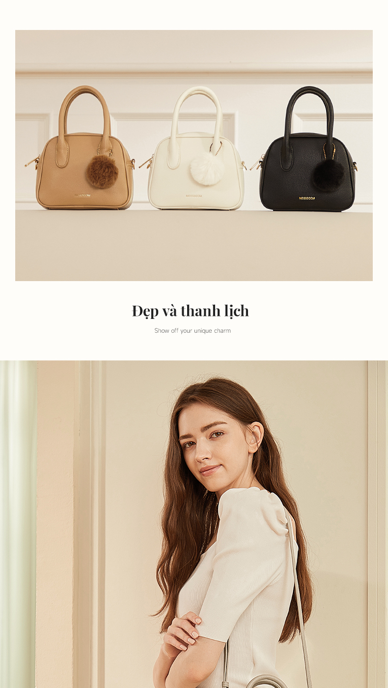 MOSSDOOM Myla Bag Túi đeo chéo dây đeo đôi phong cách chất lượng cao ...