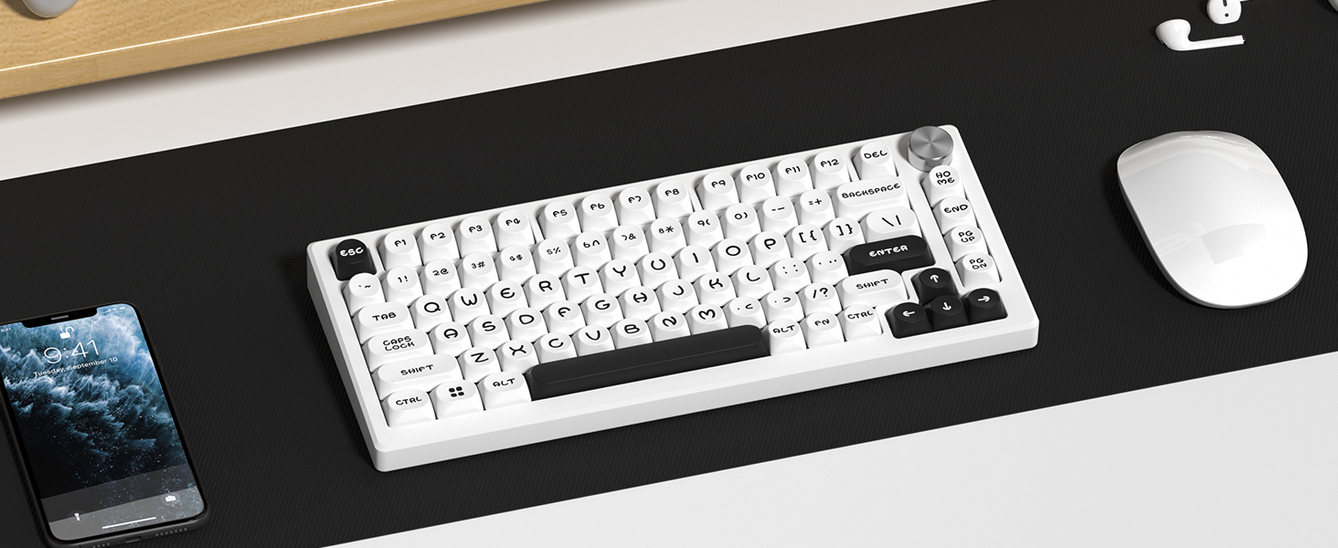 Womier MOA Profile 130 Phím Keycaps BOW WOB Double Shot PBT Key Cap cho ...