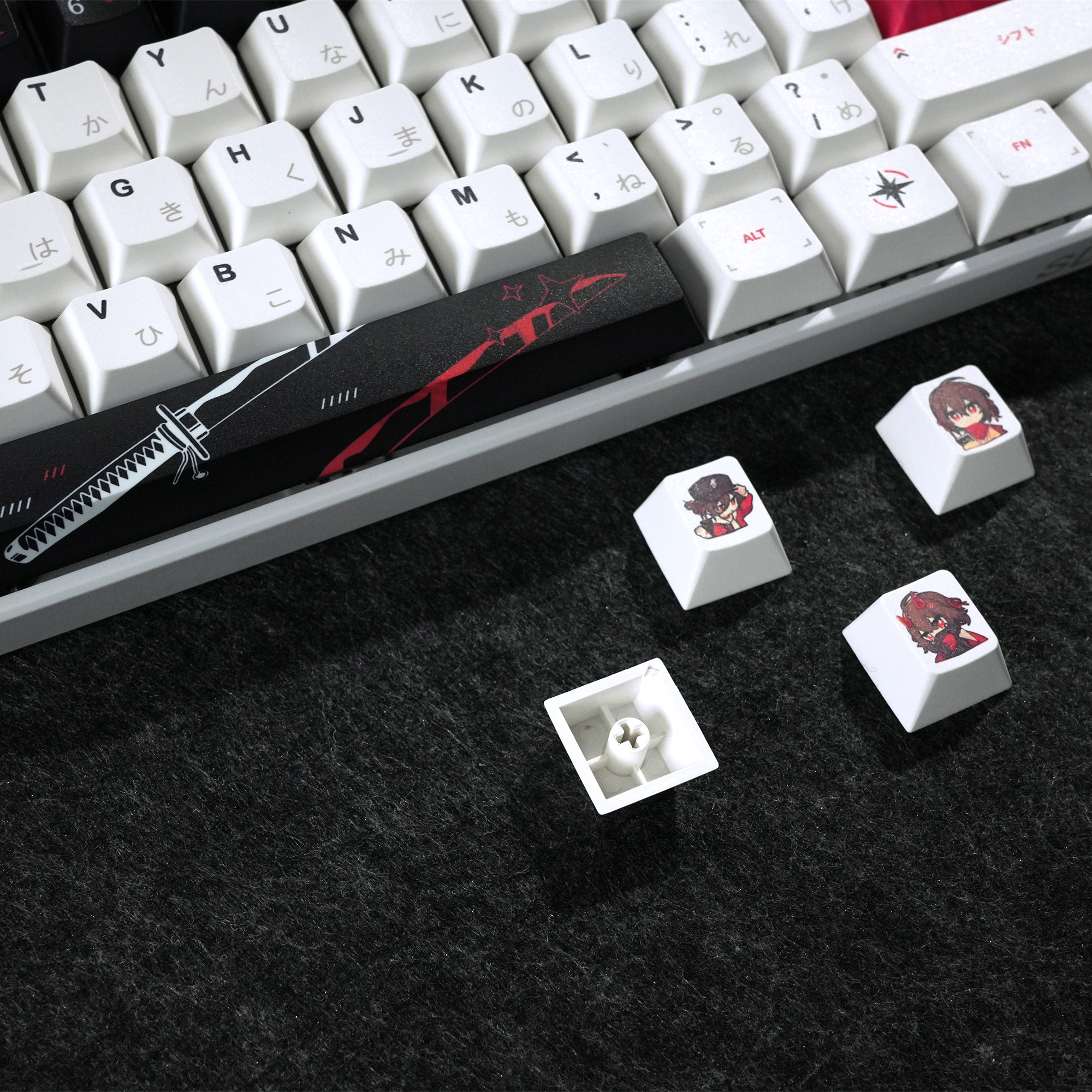 Xvx yuki aim keycaps Cherry Profile Dye-Sub PBT Keycap Set (135-Key) | Shopee Việt Nam