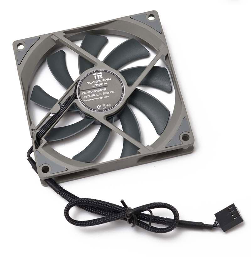 ThermalRight TL-9015 Utral Thin 4PIN PWM Cooling Fan 15mm Thickness ...