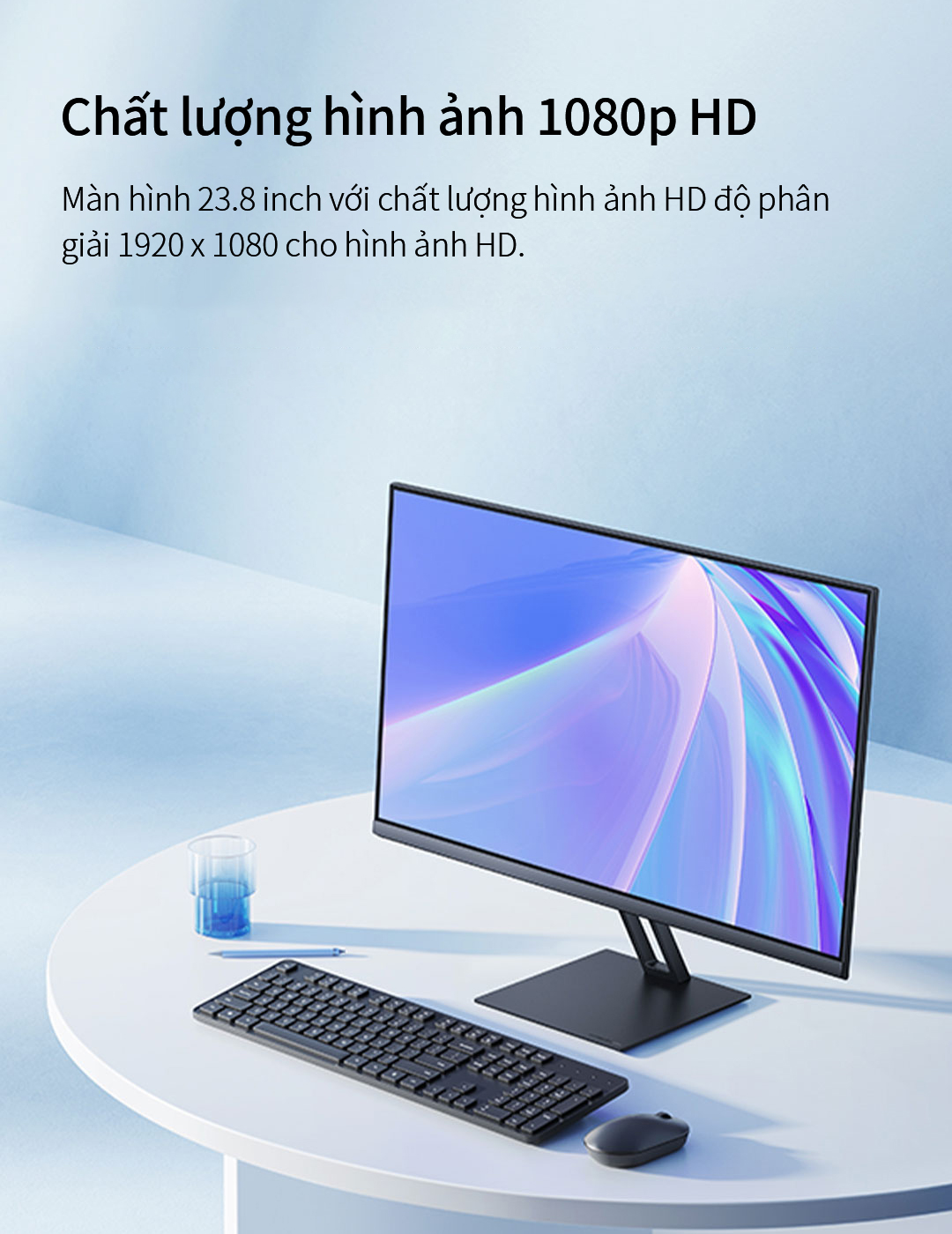 Màn hình máy tính Redmi 23,8 inch, Độ phân giải 1080p, Tốc độ làm mới ...
