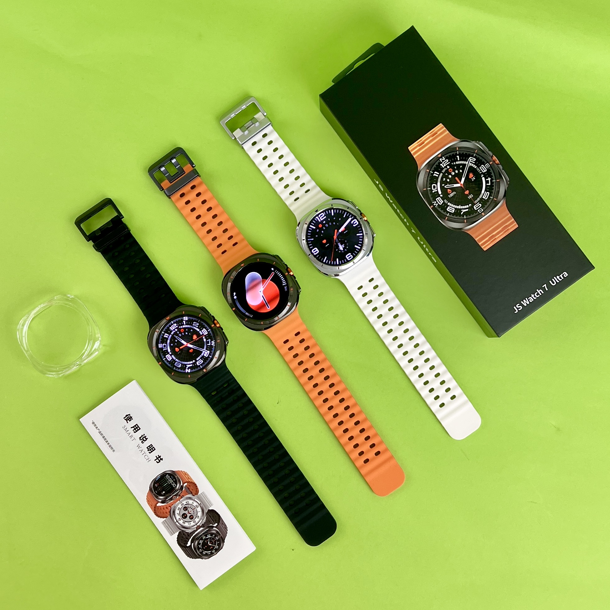 2024 Mới Cho Samsung JS Watch 7 Ultra GPS La Bàn Đồng Hồ Thông Minh Thể ...