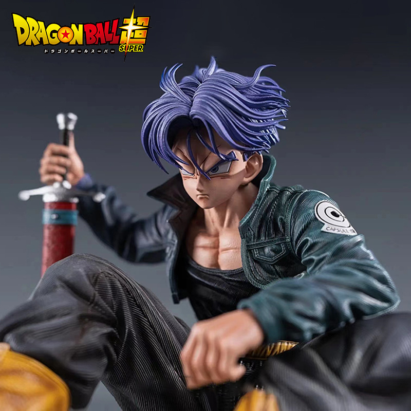10cm Anime Dragpn Ball Z Thân Cây Hình Tư Thế Ngồi Torankusu GK Tượng ...