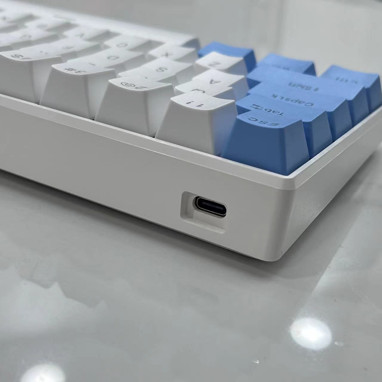 Bàn phím chơi game cơ học di động 60%, Bàn phím có dây có công tắc màu ...