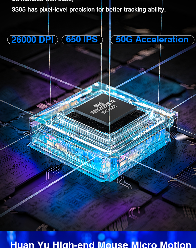 Chuột không dây AULA SC680 58g Chuột siêu nhẹ Cảm biến PAM3395 Thích hợp cho văn phòng và chơi ...