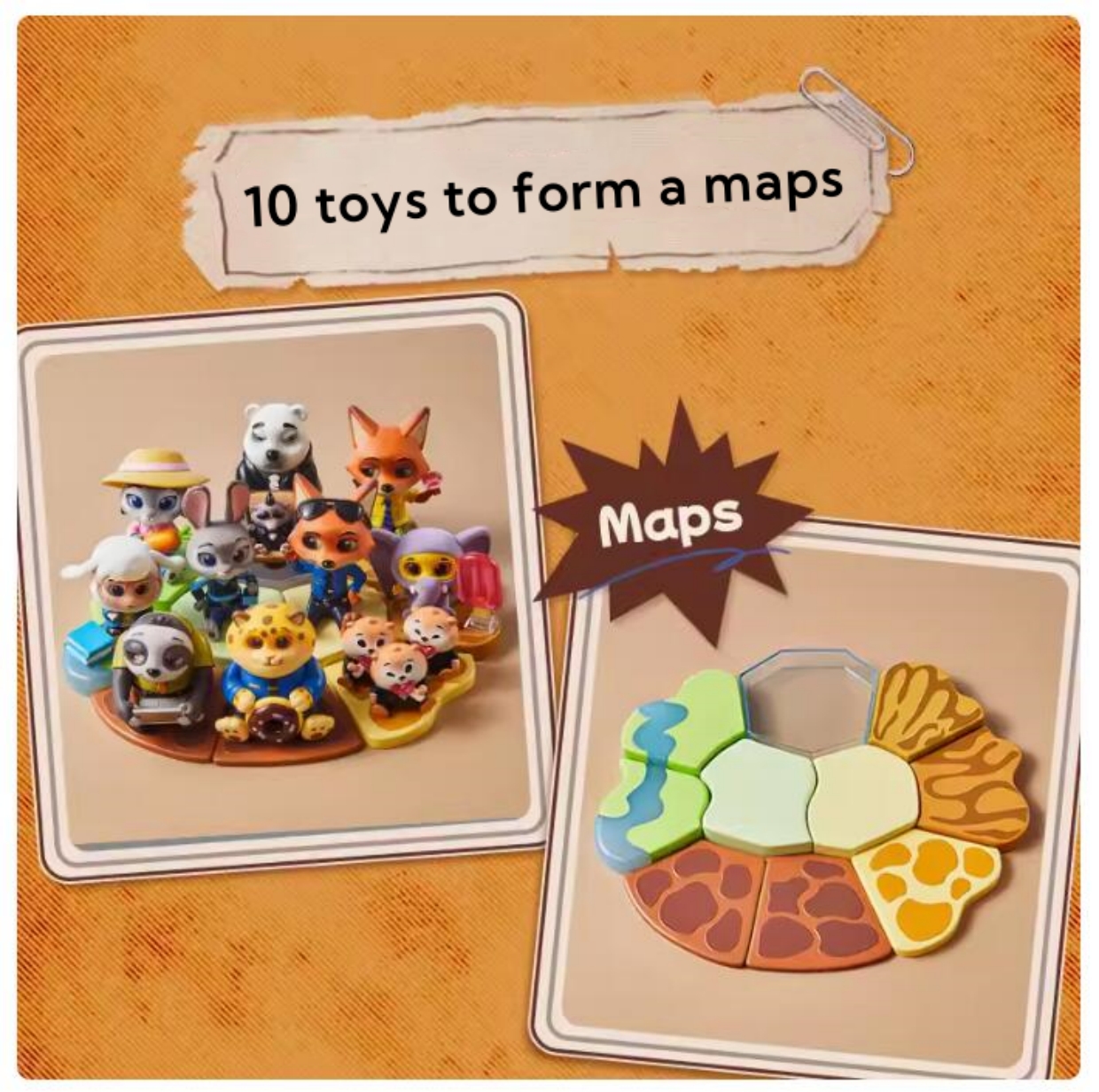 Miniso Disney Zootopia Sit Nicely Blind Boxs Bộ sưu tập đồ chơi Quà ...