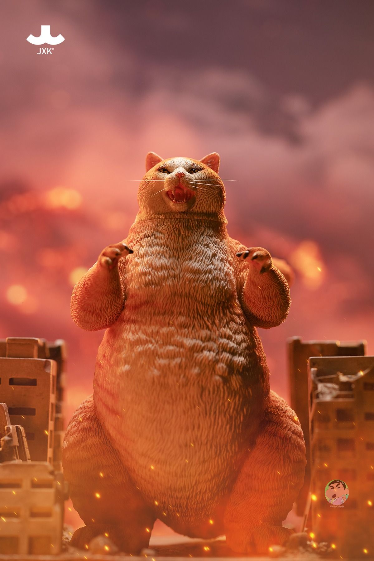 Jxk Studio 1 / 6 Mô hình động vật hình Meowzilla | Shopee Việt Nam