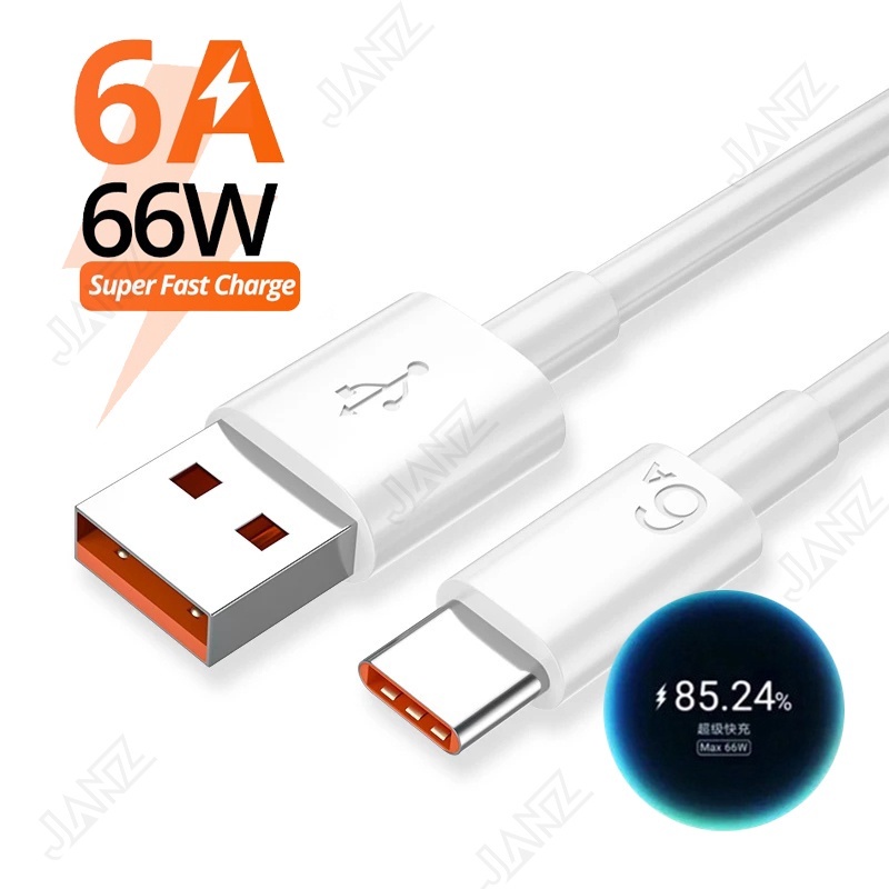 Cáp sạc nhanh 6A Type-C USB Type-C 66W Dây dữ liệu siêu sạc cho điện thoại di động | Shopee Việt Nam
