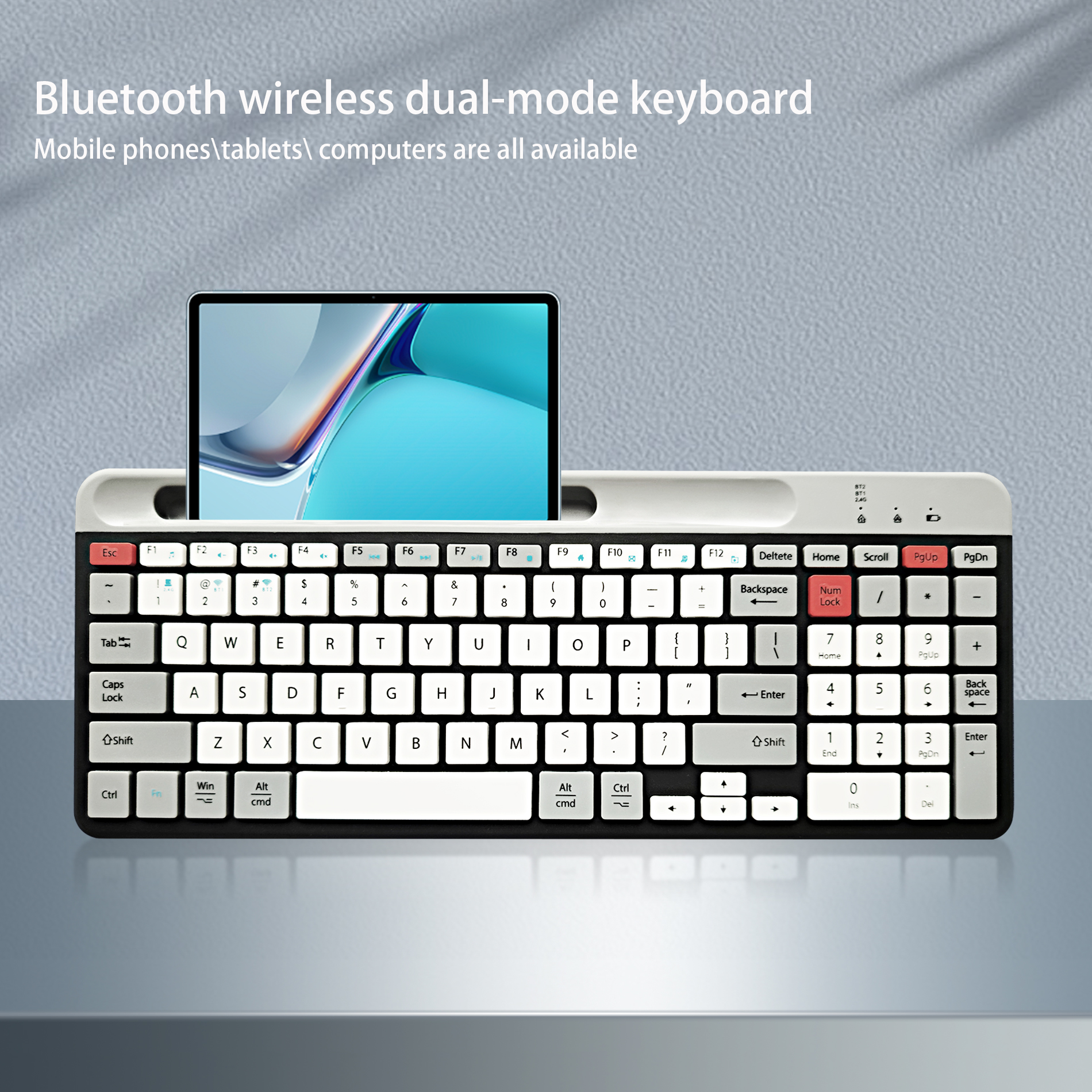 Bàn phím Bluetooth không dây, Bàn phím văn phòng doanh nghiệp im lặng 2 ...
