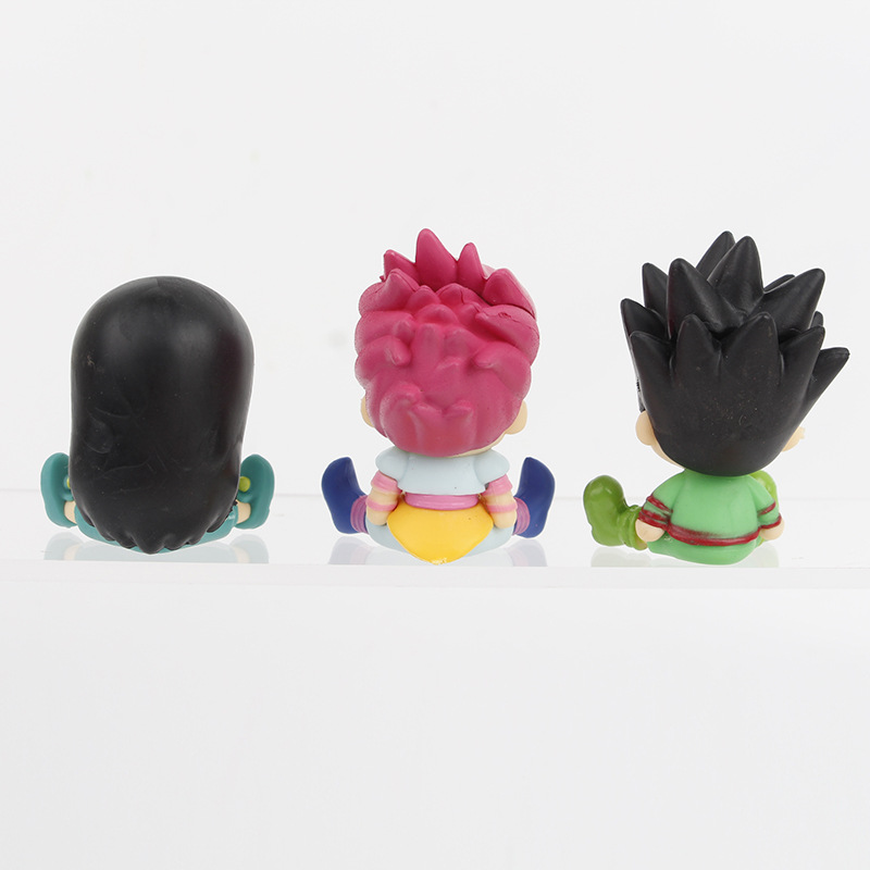 6 Cái / bộ Hunter X Hunter Bean Eye Hình Gon Freecss Killua Kurapika ...