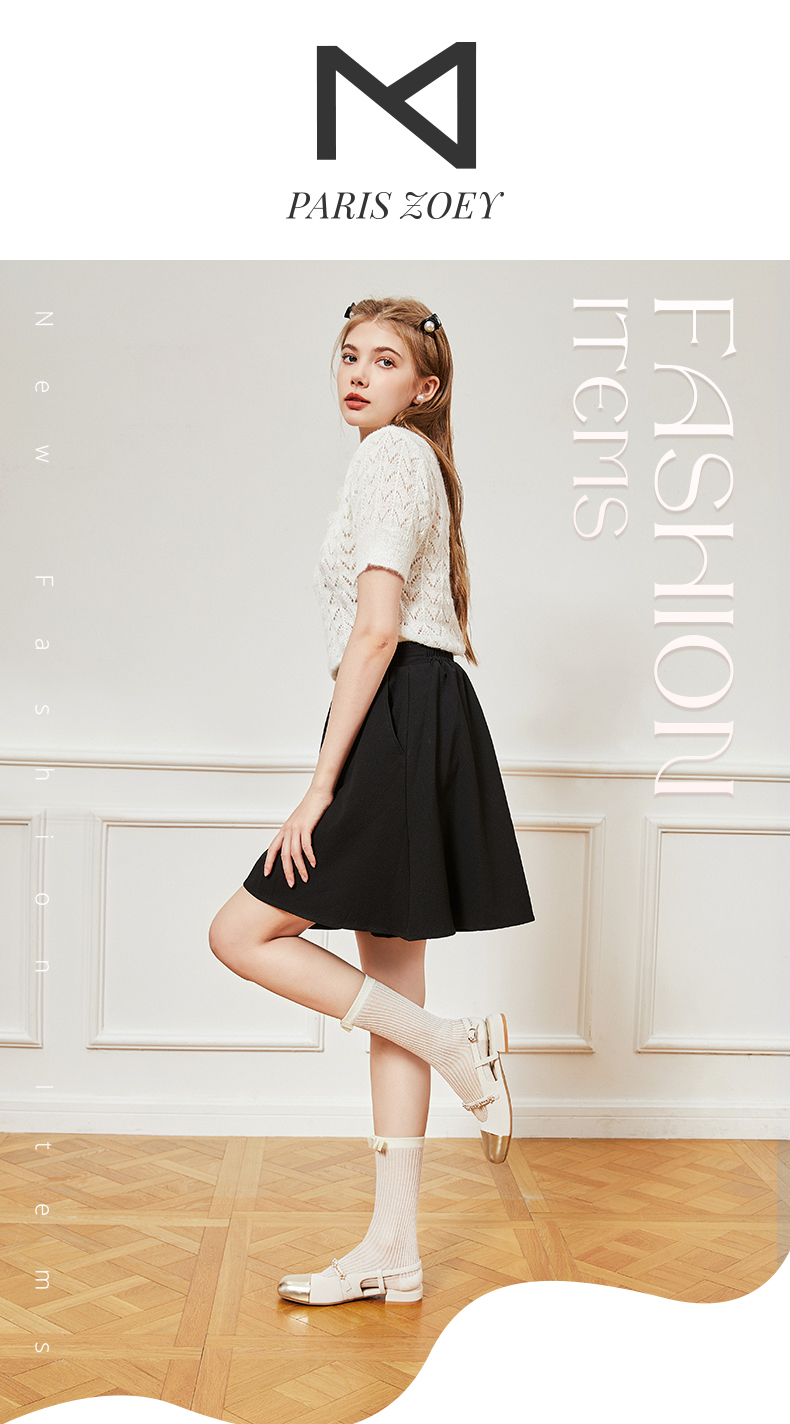 Paris Zoey Giày sandal mũi tròn đa năng ngọt ngào kiểu Pháp dành cho nữ ...