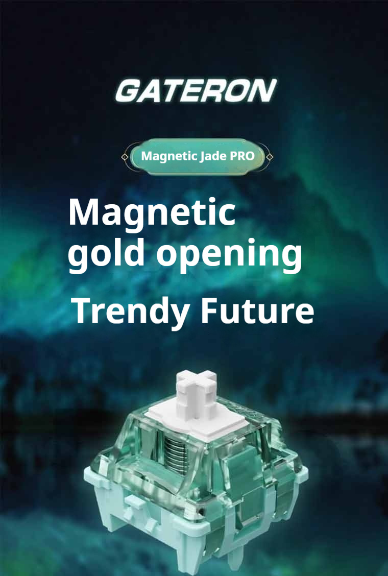 Gateron Từ Jade Axis Pro Có Thể Điều Chỉnh Phím HIFI Mahjong Âm Thanh ...