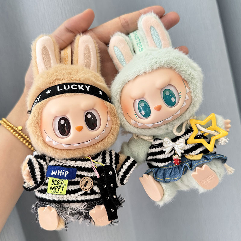 Labubu mặc quần áo búp bê Labububucu V2 Chỉ quần áo không bao gồm búp ...