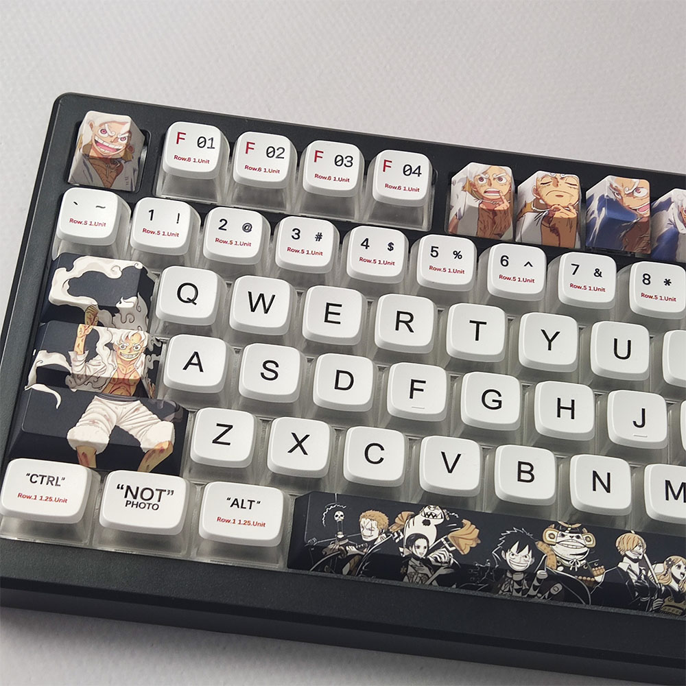 Honkai Impact Elysia Keycaps Genshin Impact Furina Cherry Profile PBT ...