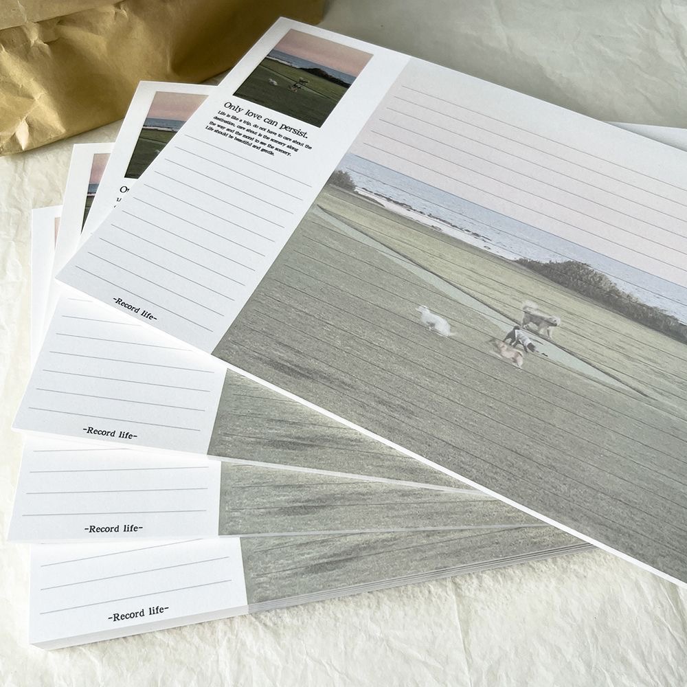 Phong Cách Anh B5 Phong Cảnh Sách Chụp Giấy Có Thể Xé Note Pad Planner ...