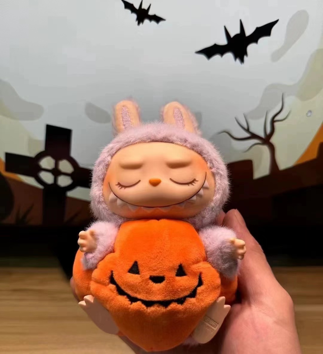 Labubu Halloween Quần Áo Bí Ngô Quần Áo Trẻ Em Carnival Labubu Vinyl ...