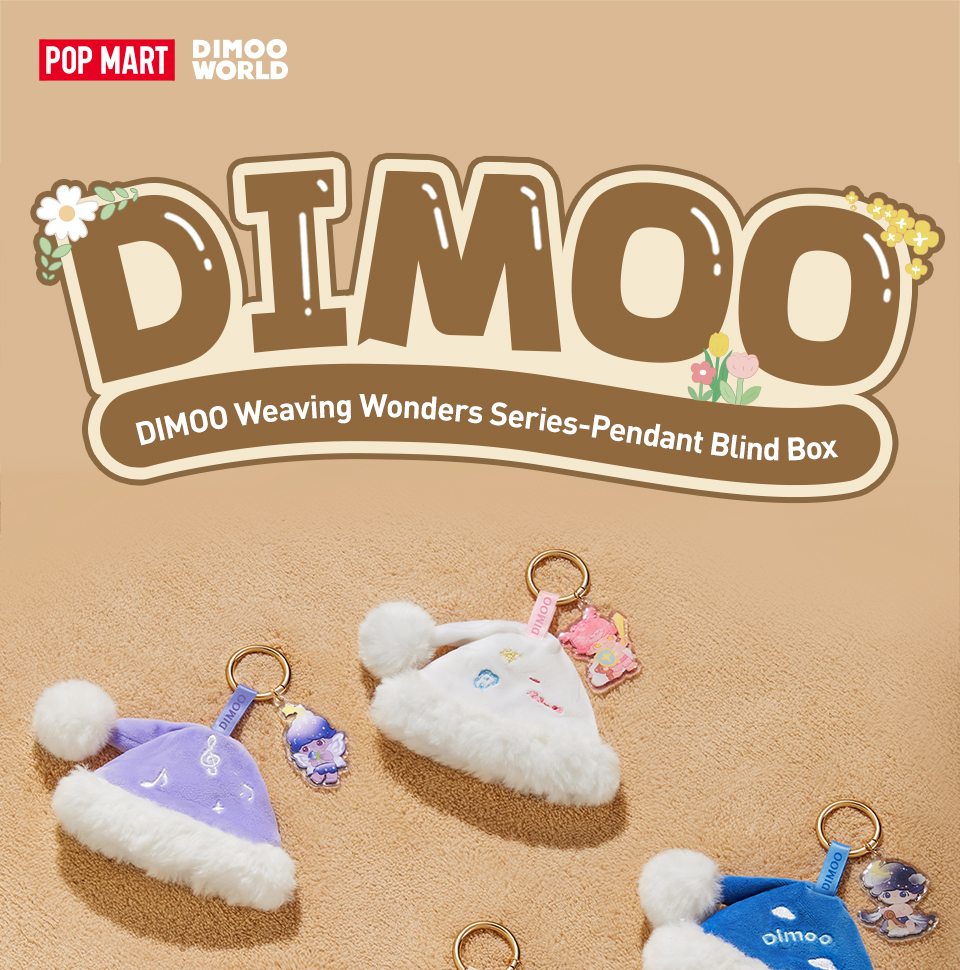 POP MART DIMOO Weaving Wonders Series-Pendant Blind Box | Shopee Việt Nam