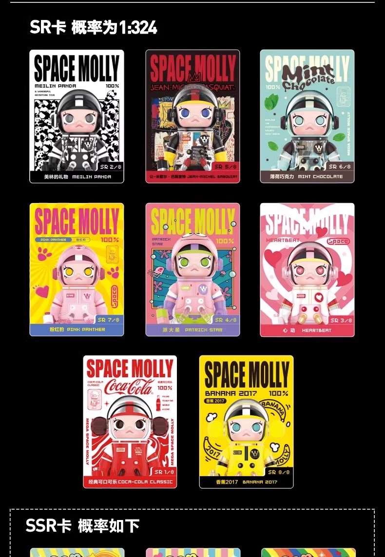 [Sẵn sàng] MEI LIN PANDA MOLLY POPMART MEGA SPACE MOLLY 100% Series 02 ...