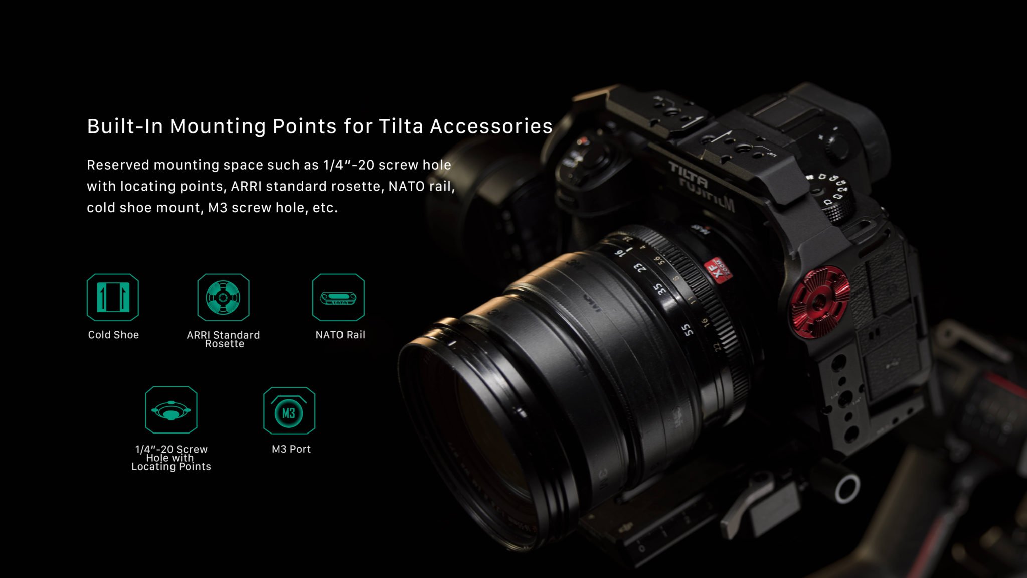 Tilta Fujifilm X-H2S X-H2 Full Camera Cage Lồng TA-T36-FCC-B | Shopee ...