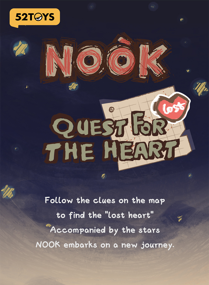 52TOYS Nook Quest for the Heart Series Blind Box Figure Toy | Shopee ...