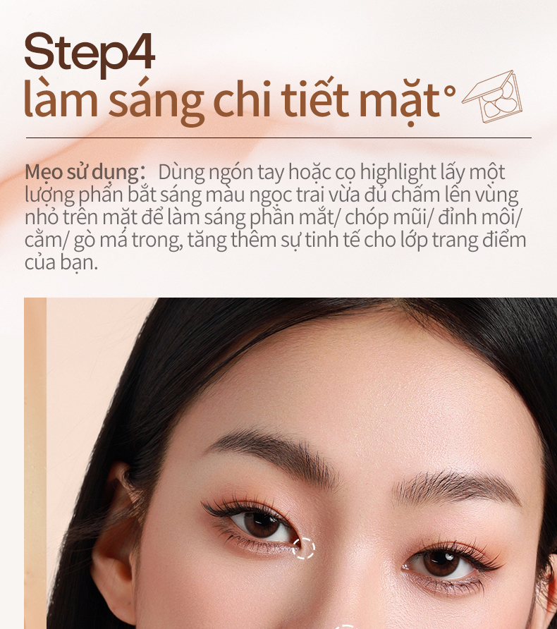 Mistine MISTINE Cà phê sữa Thái Trang điểm toàn diện Bảng màu All-in-One Độ bóng cao Đường viền ...