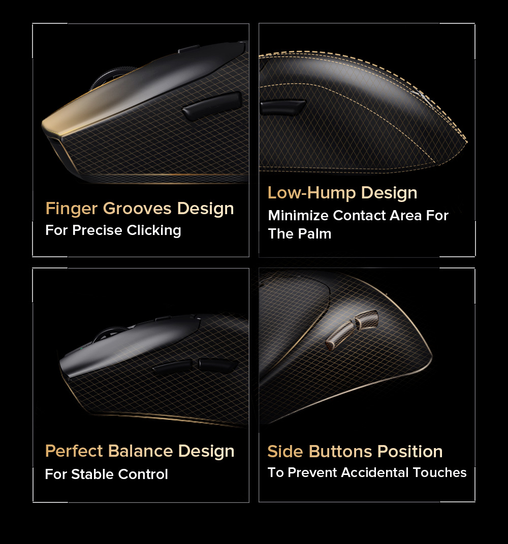 Delux M700 PRO PLUS PAW3395 26000DPI 8000Hz 50G ACC Chuột chơi game không dây có thể lập trình ...