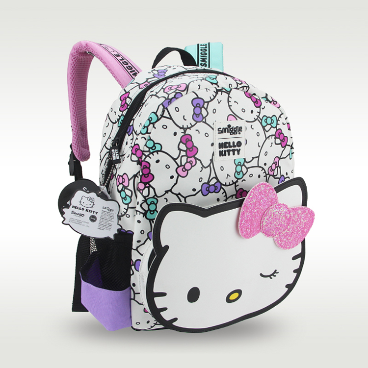 Úc smiggle chính hãng trẻ em đi học nữ hello kitty ba lô đeo vai Kawaii ...
