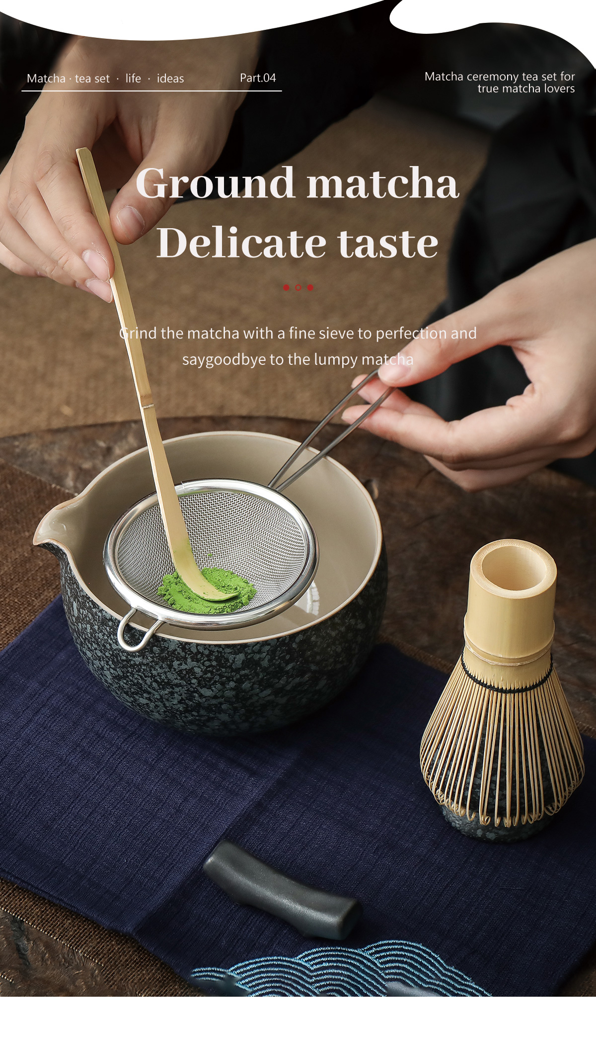 TEANAGOO (7 Cái) bộ pha matcha | chổi chasen đánh matcha | bát đánh ...