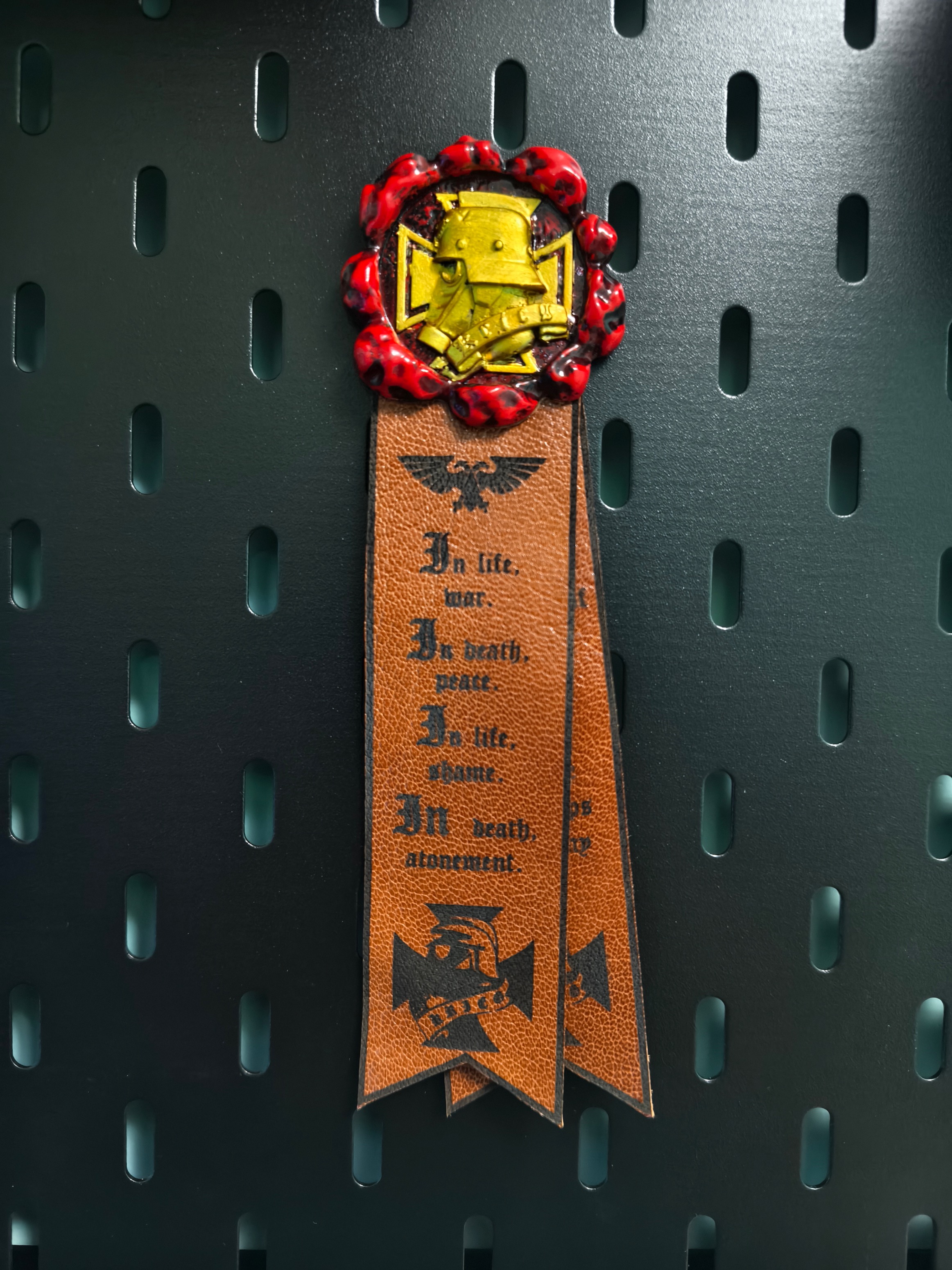 Stc Warhammer 40K Da Cừu Astartes Đầu Lâu Kỷ Niệm Crest Retro Đầu Lâu ...