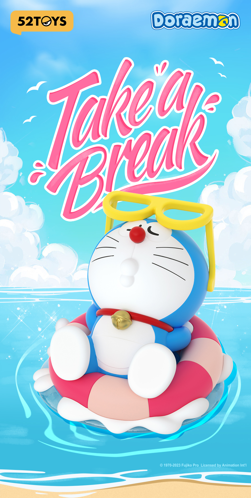 52TOYS DORAEMON Take a break Series Blind Box Figure Toy | Shopee Việt Nam