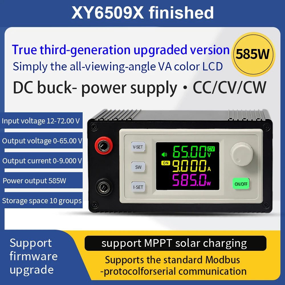 Xy6509x Mô-đun điều chỉnh nguồn CNC Bộ nguồn DC CC CV Bộ nguồn phòng thí nghiệm được điều chỉnh ...