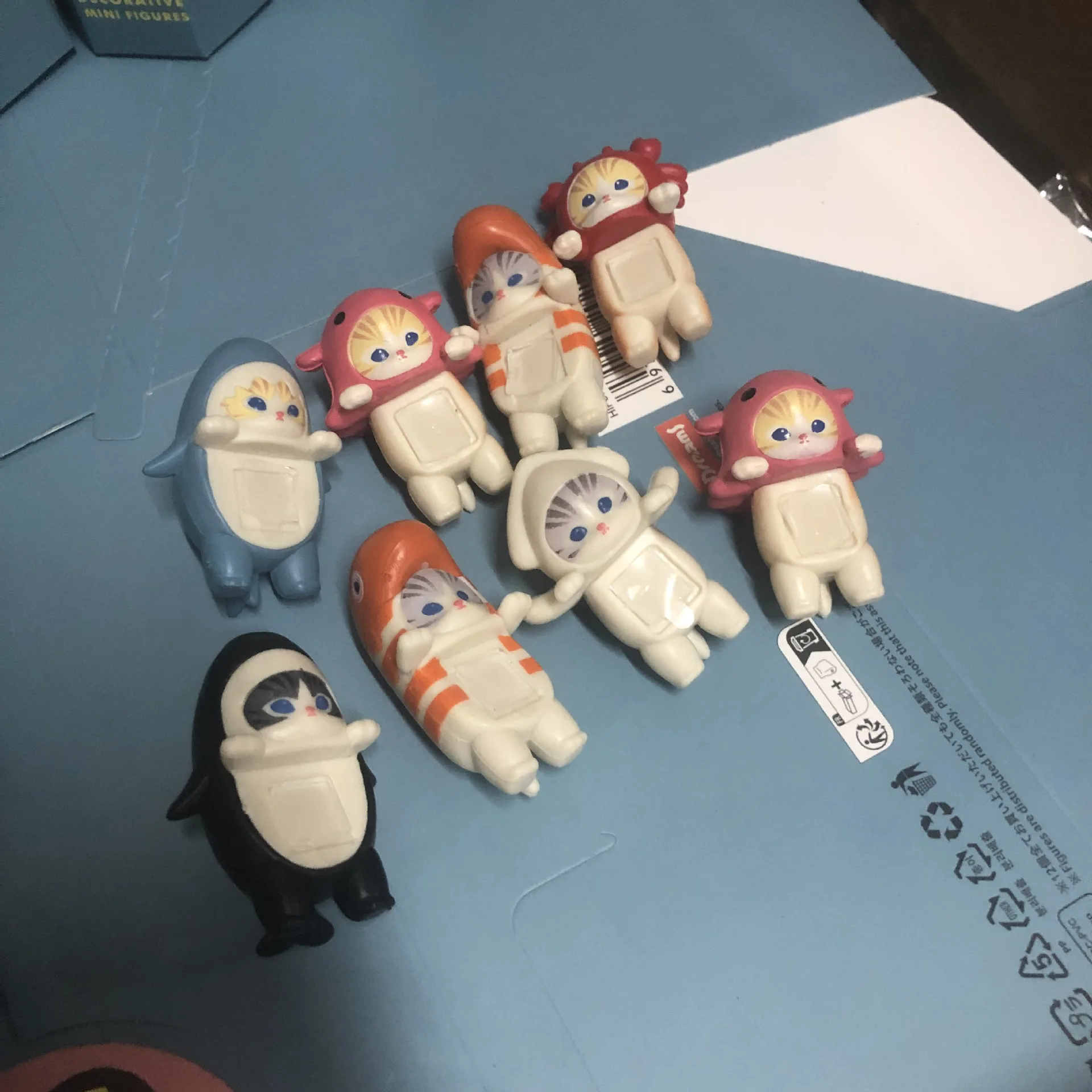 Mifusand Hippers Hộp Mù Mini Hình Cá Mập Mèo Sonny Thiên Thần Búp Bê Đồ ...